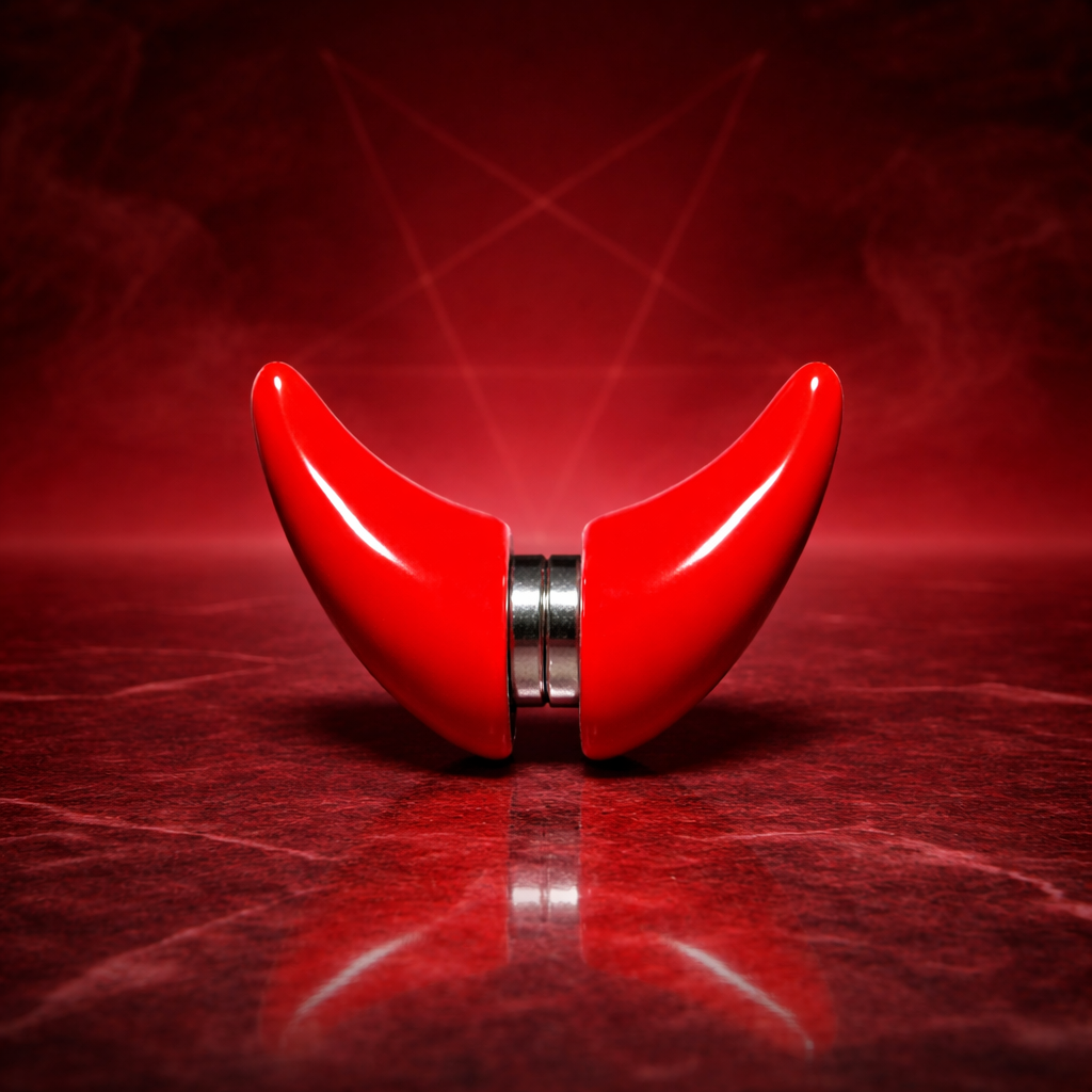 Power Red Horns – The HorrorProps Shop